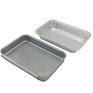 Firsgrill 20-Pack Professional Replacement for Weber 6415 8.5"X6"Gas Grill Drip Pans Catch Grease Liners