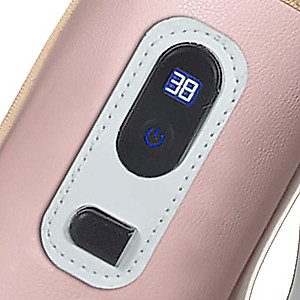 USB Baby Bottle Warmer,LCD Screen Temperature Precise Heating Milk Heat Keeper for Home Outside Car (Pink)