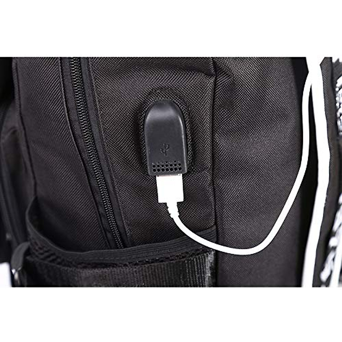 Vercico Grandmaster of Demonic Cultivation Backpack USB Charging Port Schoolbag for Carrying Books, Stationery and Laptops