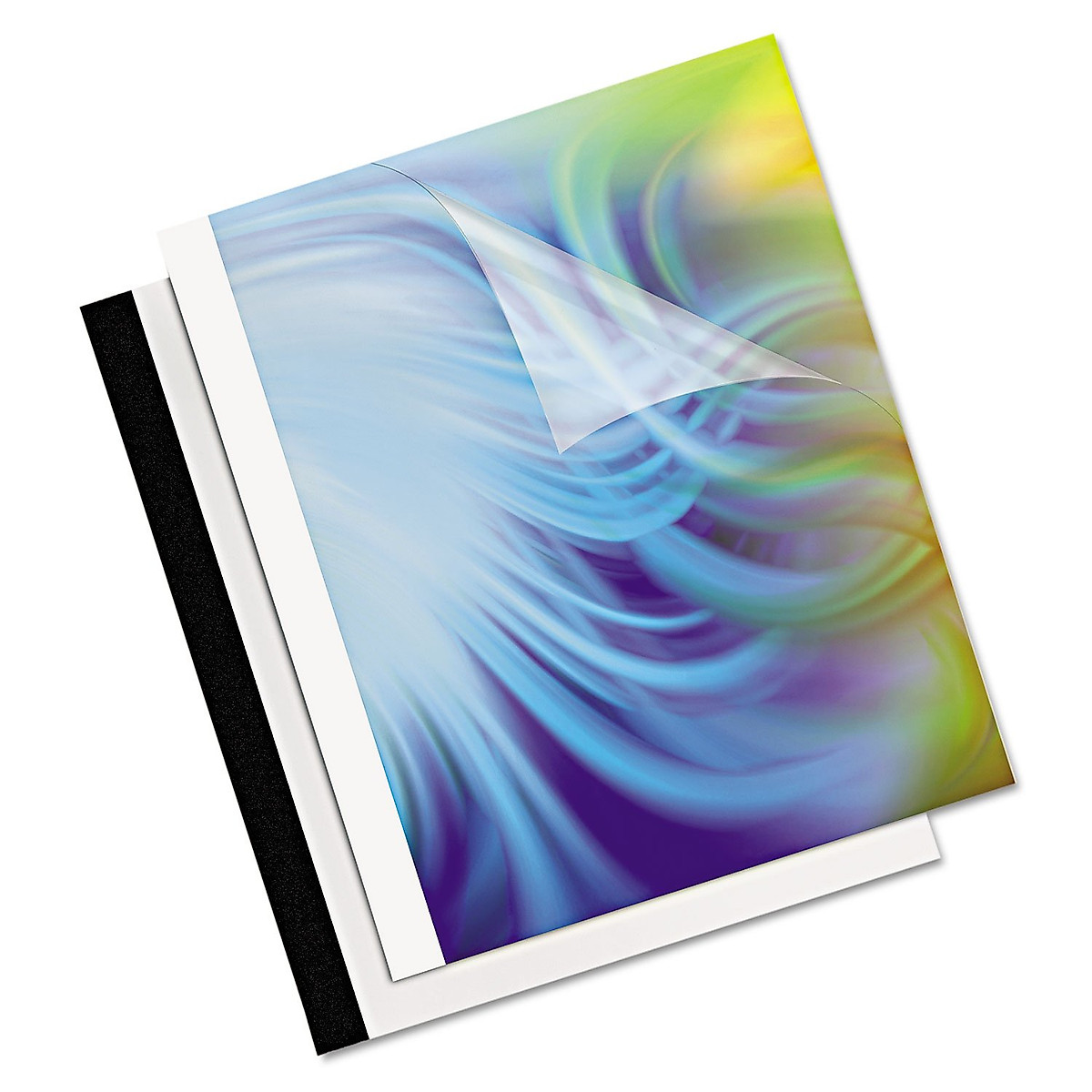 Fellowes Binding Thermal Presentation Covers, 1 Inch, Black, 240 sheets (5257001)