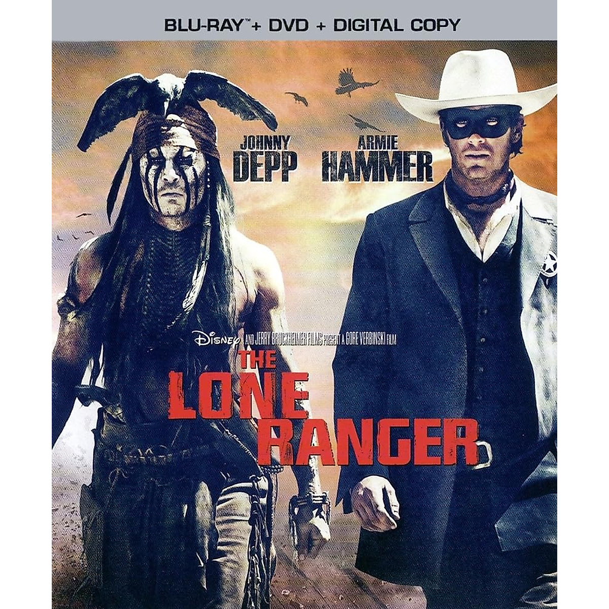 The Lone Ranger (Blu-ray + DVD + Digital Copy)