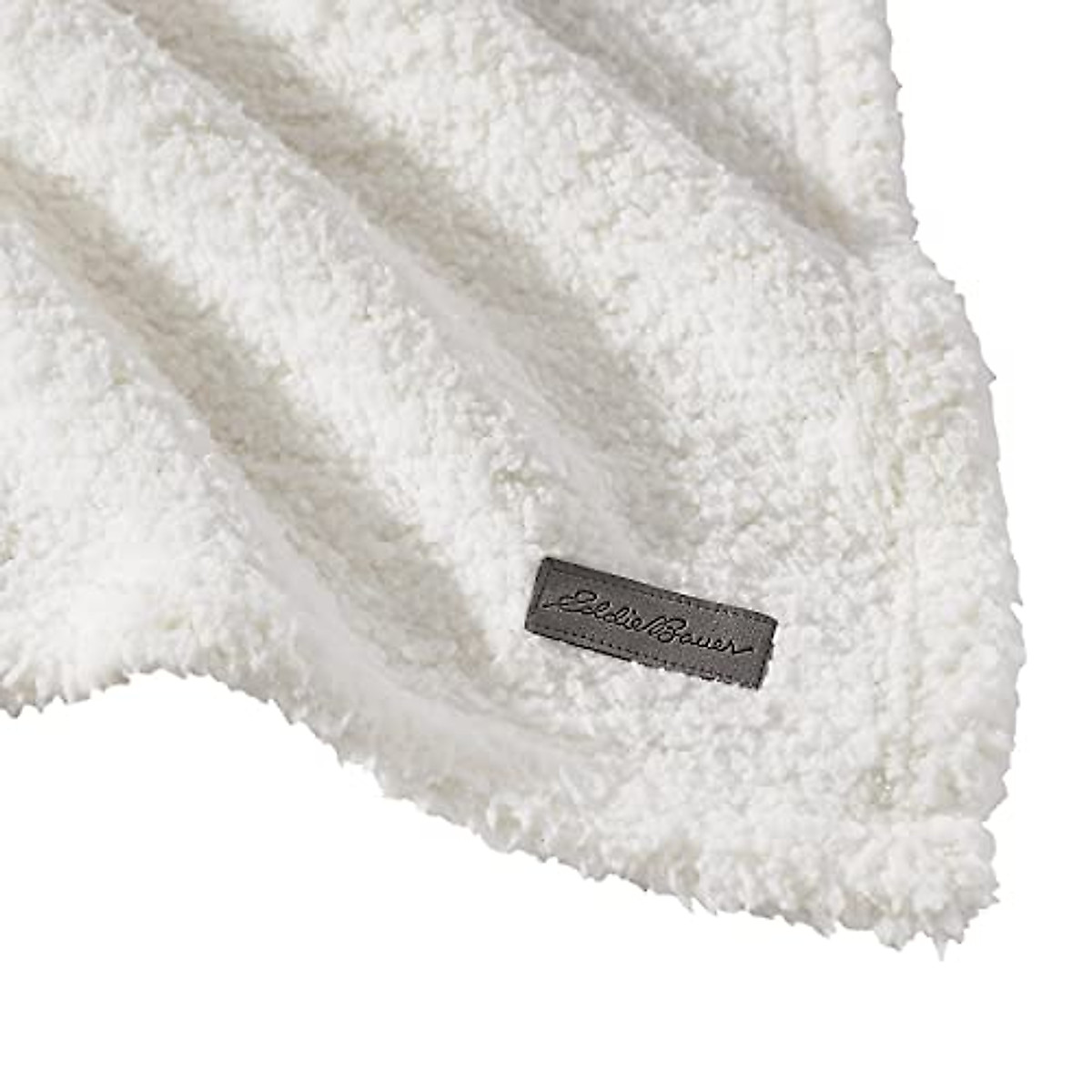 Eddie Bauer - Throw Blanket, Reversible Sherpa Bedding, Medium Weight & Warm Home Decor (Beige, Throw)