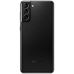 SAMSUNG Galaxy S21+ Plus G996U 5G | Fully Unlocked Android Cell Phone | US Version Smartphone | Pro-Grade Camera, 8K Video, 64MP High Res | 128GB - Phantom Black - (Renewed)