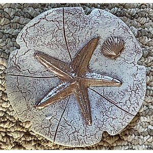 RuShi Nautical Bathroom Accessory Set, 5 pcs; 1 Lighthouse Hand Soap Holder; 1 Beach Tent Toothbrush Container; 2 Beach Chairs Glass Holders and 1 Starfish Themed soap Dish