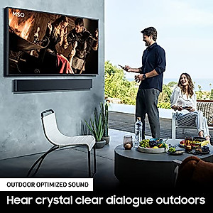 One Pair of Samsung MX-T40's 300W Bi-Directional High Power Audio Sound Towers with a Samsung HW-LST70T 3.0 Channel The Terrace Soundbar with Dolby 5.1 Ch (2021)(USED)
