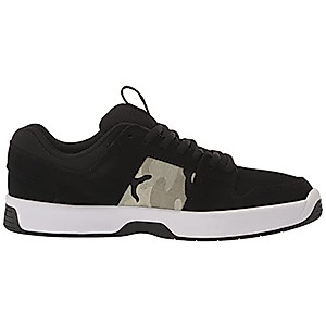 DC Men's Lynx Zero Casual Skate Shoe, Black Camouflage, 10.5