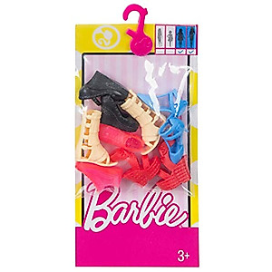 Barbie Accessories Curvy & Tall Doll Shoe Pack