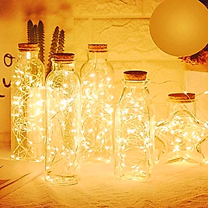 Moon Strike 72ft 200 LED Solar String Lights Outdoor Waterproof, Upgraded Outdoor Solar Garden Lights with 8 Modes , Solar Fairy Lights for Garden, Christmas (Warm White)