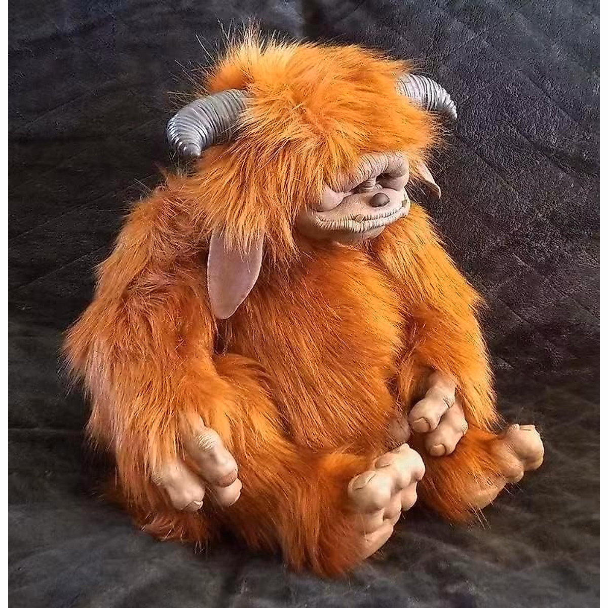 KiLOom Ludo Plush 9.8inch Handmade Stuffed Plush Doll Holiday Birthday Gift for Friends Girls Furry Monster Plush Toys