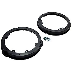 Harmony Audio Compatible with 2012-2018 Ford Focus HA-825605 Front Factory Speaker to Aftermarket 6.5" Speaker Adapters