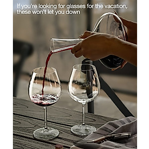 ROVSYA Large Wine glasses set of 1