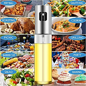 Knots and Toys Oil Sprayer for Cooking| Olive Oil Sprayer | 100ml Olive Oil Spray Bottle| Olive Oil Spray for Salad| BBQ| Kitchen Baking| Roasting