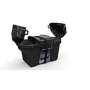 Attwood PowerGuard Pro – Marine Grade Weather Resistant Battery Box Designed for Marine, RV, Camping, Solar and More – 24/27 Series Batteries, 9070-7,Black