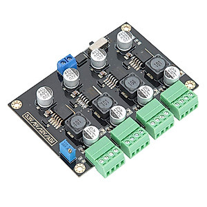 Adjustable Voltage Output Converter Multi-Channel Switching Power Supply Module with 4 Multi-Channel Outputs, LM2596 Chip, Support 3.3V / 5V/ 12V/ ADJ