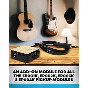 Journey Instruments Passive Soundhole Volume Wheel - EPA01 Passive Volume Wheel Add-on for Passive Pickups - Passive Soundhole Volume Wheel for Guitar Pickups