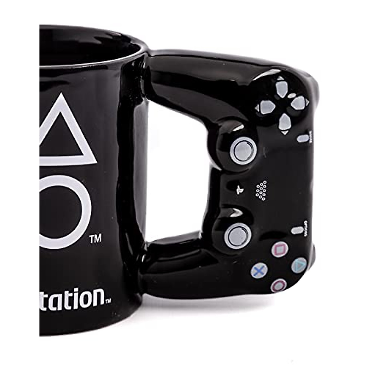 PlayStation Mug Gaming Remote Controller Handle 16oz Cup Game Gift