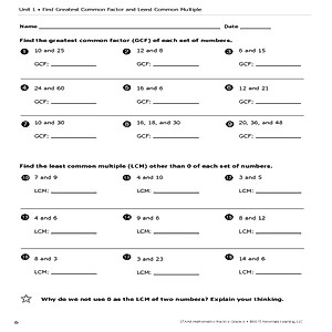 Staar Mathematics Practice Grade 6 II Teacher Resource