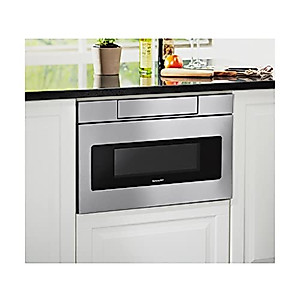 Sharp SMD2470AS Microwave Drawer Oven, 24-Inch 1.2 Cu. Feet, Stainless Steel