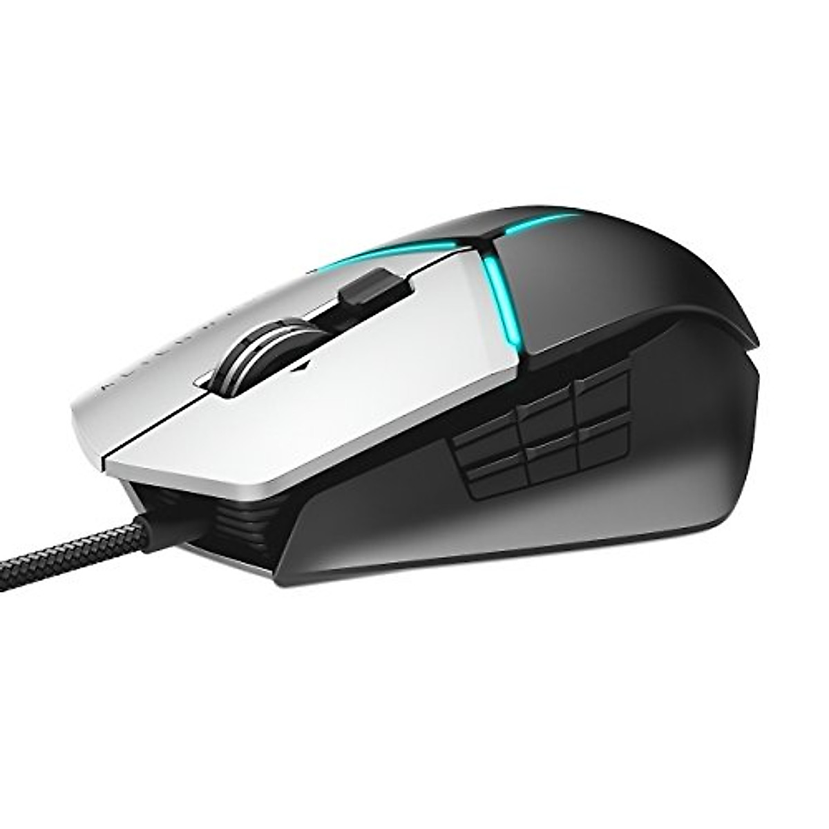 Alienware Elite Gaming Mouse AW958-12, 000 DPI - 5 On-The-Fly DPI Settings - 13 Programmable Buttons