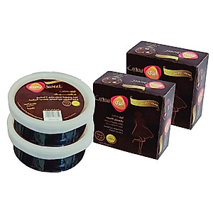 Egypt Sugaring Paste Jar 100% Natural Sugar Wax Hair Removal (2 Packs of 200gm/7oz Each) 400 gm / 14 oz total (Molasses)