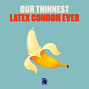 Trojan Bareskin Thin Premium Lubricated Condoms - 24 Count