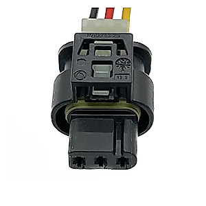 AELFIE 3 Pin Car Reversing Radar Camshaft Sensor Plug Wire Harness Auto Electronic Connector 805-121-521 7615490-03 Fit for M.ercedes B.ENZ