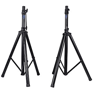 Rockville Pair RVES1 Adjustable Tripod DJ PA Speaker Stands +Carry Bag/Universal