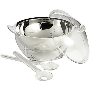 Prodyne IC-30 ICED Salad Bowl, 4 Qt, Off-white