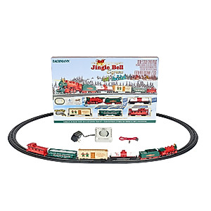 Bachmann Trains - Jingle Bell Express Ready To Run Electric Train Set - HO Scale