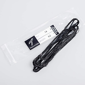Recurve Bow String Dacron Bow String Replacement Archery Supply for Traditional and Recurve Bow, AMO 58/60/62 inch, 16/14Strands (AMO 66inch 14 strands)