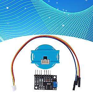 QANYEGN Turbidity Sensor Module, Liquid Sewage Water Detection Set, Sewage Water Quality Detection for Measurement Industry