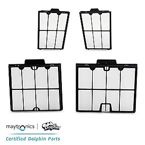 Dolphin Genuine Replacement Part — Fine Filter Panels (4PK) — Part Number 9991463-R4