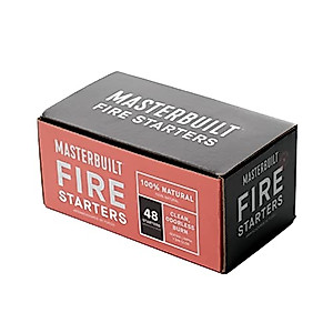 Masterbuilt MB20091521 Fire Starters, 48 Count, Brown