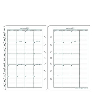 FranklinCovey - Original One Page Per Day Ring-Bound Planner (Classic, Jan 2024 - Dec 2024)
