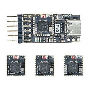 youyeetoo Sipeed M0S Dock tinyML RISC-V BL616 wireless Wifi6 Module development board,TinyMaix, IOT module, support BT 5.2 and zigbee (Bundle A)