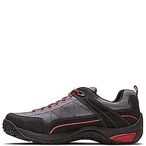 Dunham mens Cloud Plus Lace Up Oxford, Grey, 13 X-Wide US