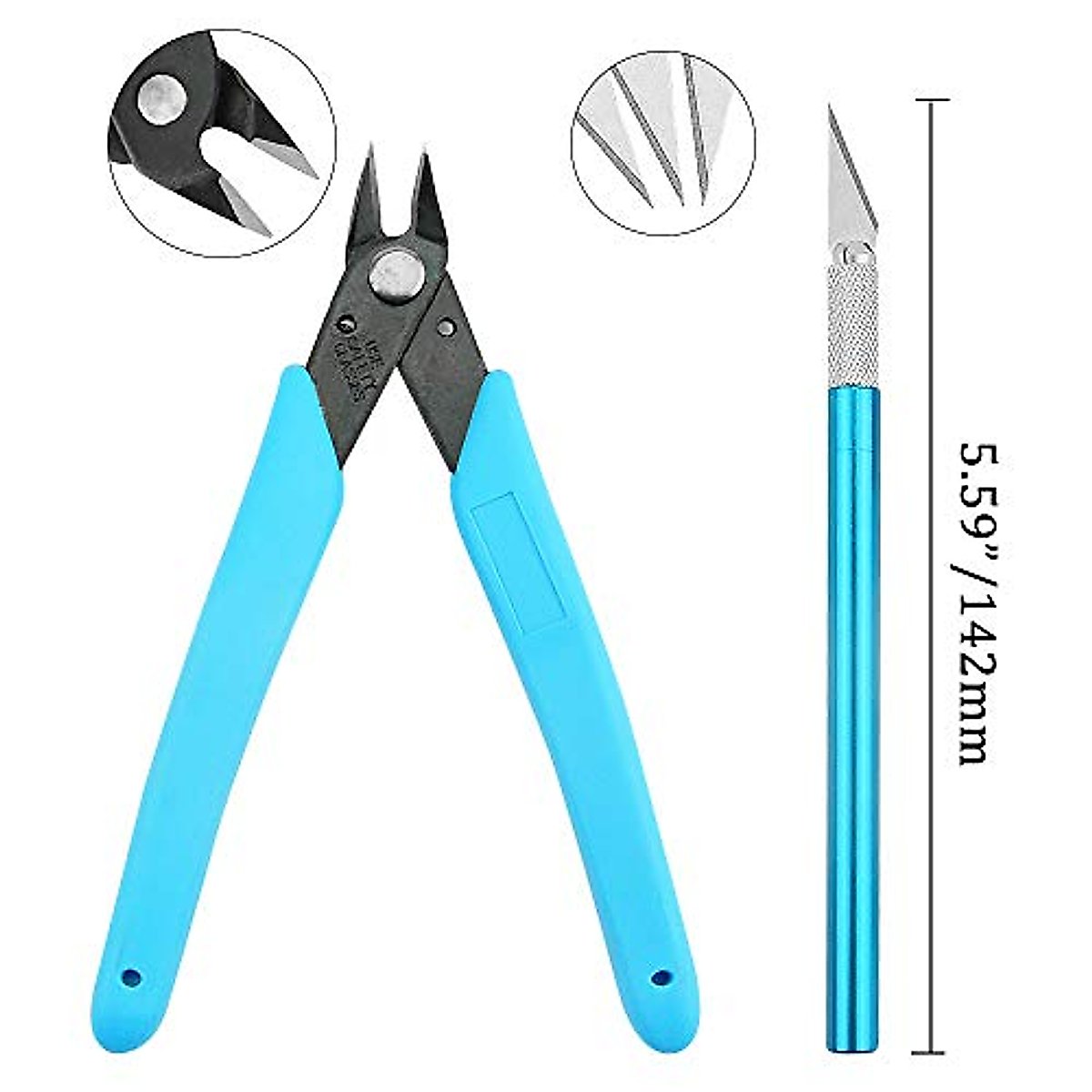 Bigstone 29 PCS Gundam Model Tools Kit Hobby Building Tools Set for Cars, Airplanes, Buildings, Gundam, Robots Models Building Repairing and Fixing ext.