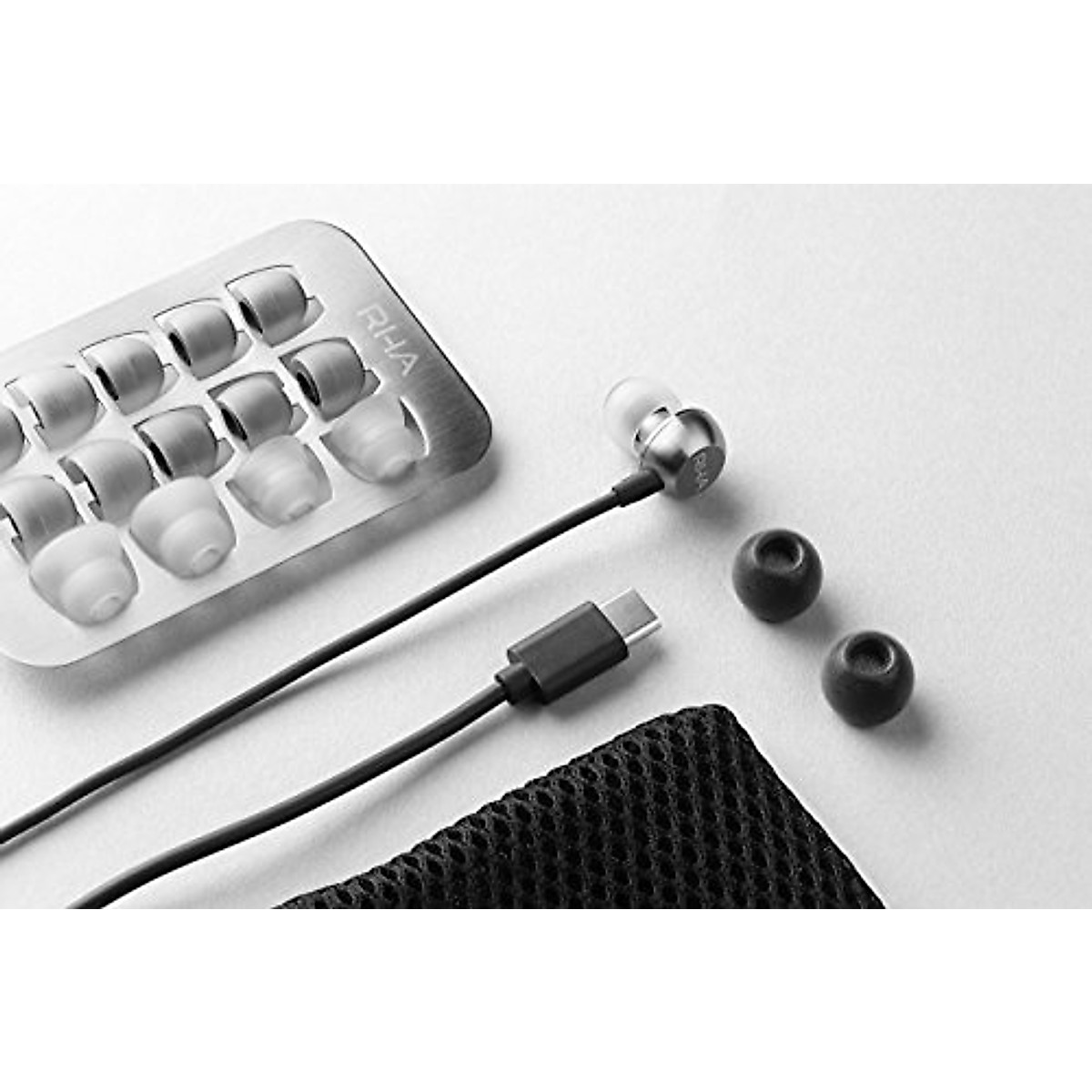 RHA MA650 Wireless Earbuds: Sweat-Proof Bluetooth in-Ear Headphones with 12hr Battery, 3 Year Warranty Included