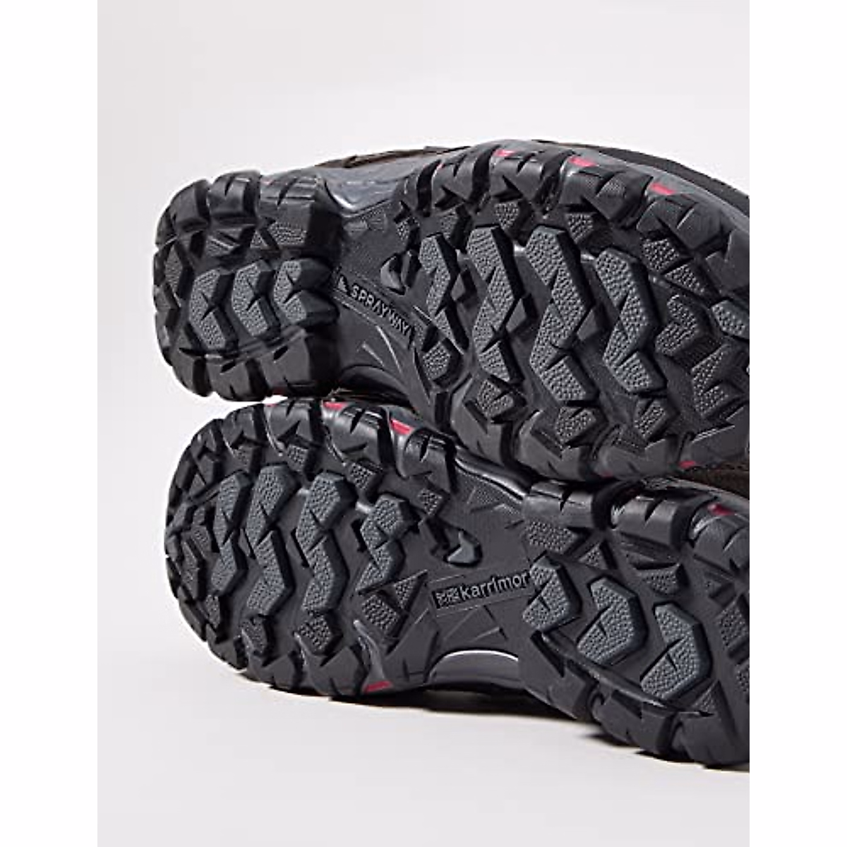 Karrimor Women's Bodmin Low 5 Ladies weathertite Rise Hiking Boots, Grey (Dark Grey), 8.5