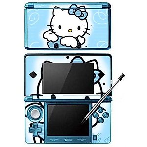 Kitty Blue Fairy Game Skin for Nintendo 3DS Console