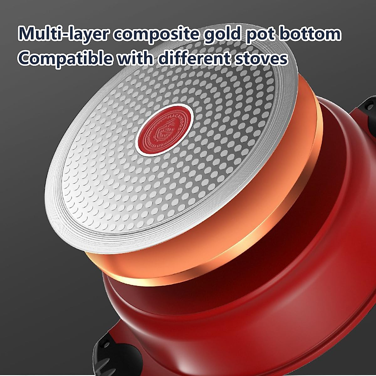 Xgxoz Tagine Pot 28 Cm Micro Pressure Cooker Non-Stick Coating Aluminium with Cone-Shaped Food Cooking Pot Home Cooking Kitchen Restaurant Cookware Serving Dish Gift