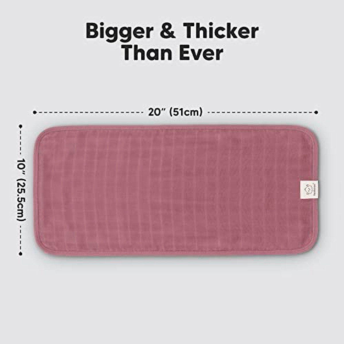 5-Pack Muslin Burp Cloths for Baby Boys, Girls - Organic Baby Burp Cloths, Burp Clothes for Baby Girl, Boy, Neutral Burp Cloths, Burping Cloths for Babies, Burp Rags, Bamboo Cotton Burp Cloth (Corals)