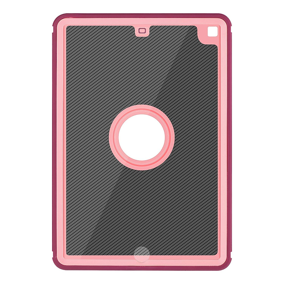 AICase iPad 9th/8th/iPad 7th Gen Case,iPad 10.2 2019/2020/2021 Case,Heavy Duty Shockproof Triple Layer Defense for New Apple iPad 7th/8th/9th Generation 10.2-inch 2019/2020 2021 Release(Purple)