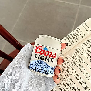 Airpod 1/2 Case Cute Bottle Design Protective Cover Accessory Set 3D Cartoon Fashion Trend Style AirPods 2&1case (Bullet Bottle)