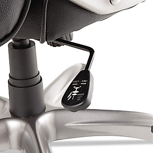 Alera ALEVN4119 Alera Veon Series Executive Highback Leather Chair, Coil Spring Cushioning,black