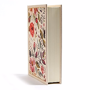 CSB Notetaking Bible, Floral Cloth Over Board, Black Letter, Wide Margins, Journaling Space, Single-Column, Reading Plan, Easy-to-Read Bible Serif Type