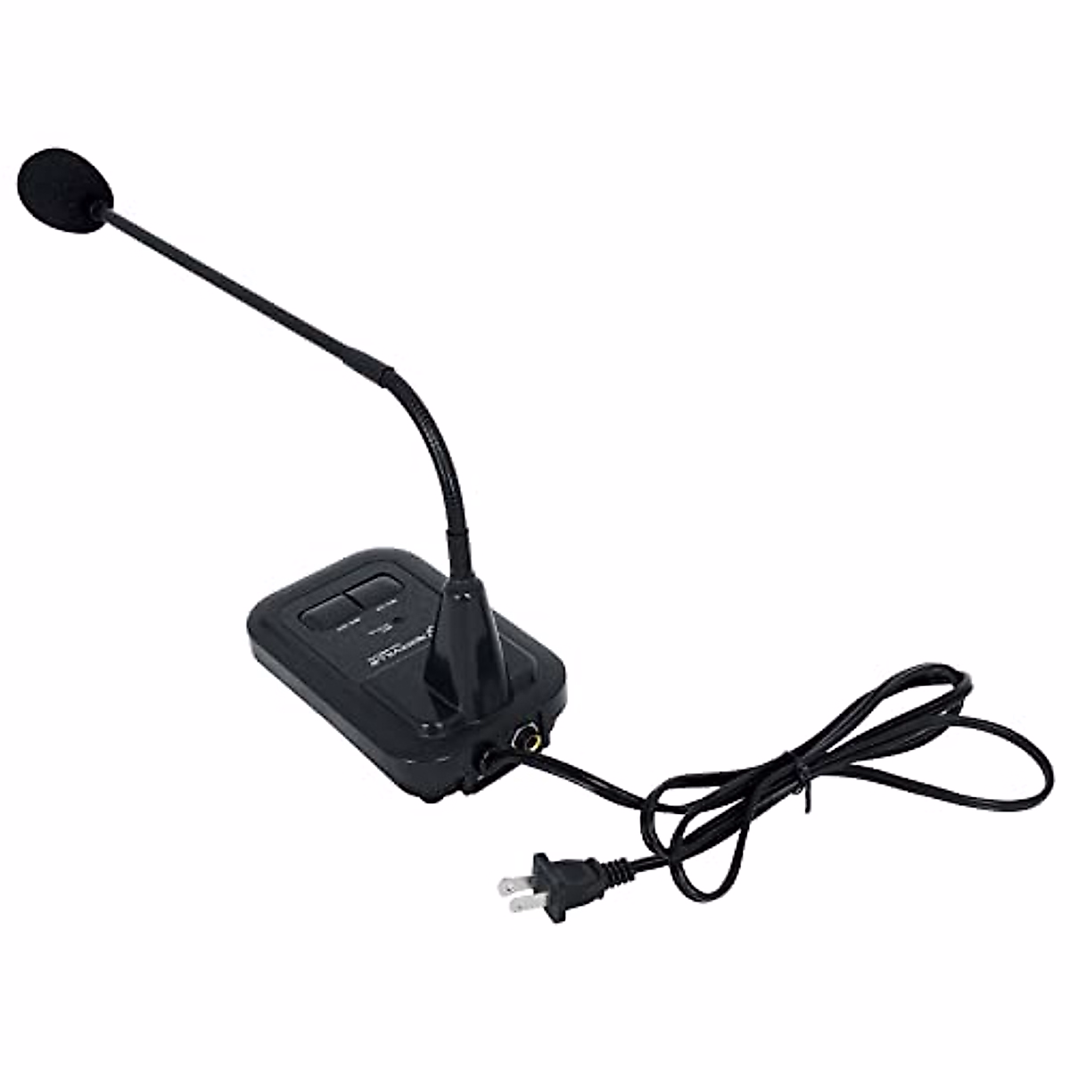 Rockville CH-MIC70 Push to Talk Commercial Gooseneck Paging Microphone w/Chimes