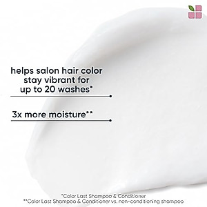 Biolage Color Last Shampoo & Conditioner Bundle | Helps Protect Hair & Maintain Vibrant Color | For Color-Treated Hair | Paraben & Silicone-Free | Vegan
