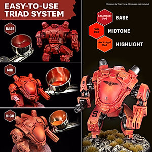 The Army Painter Warpaints Air Complete Set - 126 Non-Toxic Water Based Airbrush Paint Set – Miniature Paint for Tabletop Roleplaying, Boardgames, and Wargames Miniature Model Painting