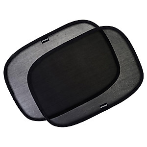 Enovoe car Window Shades for Baby - (4 Pack) - 21"x14" Cling Window Shades for car Baby - car Sun Shade, Glare and UV Rays Protection for Your Child - Baby Window car Shade for Side Window
